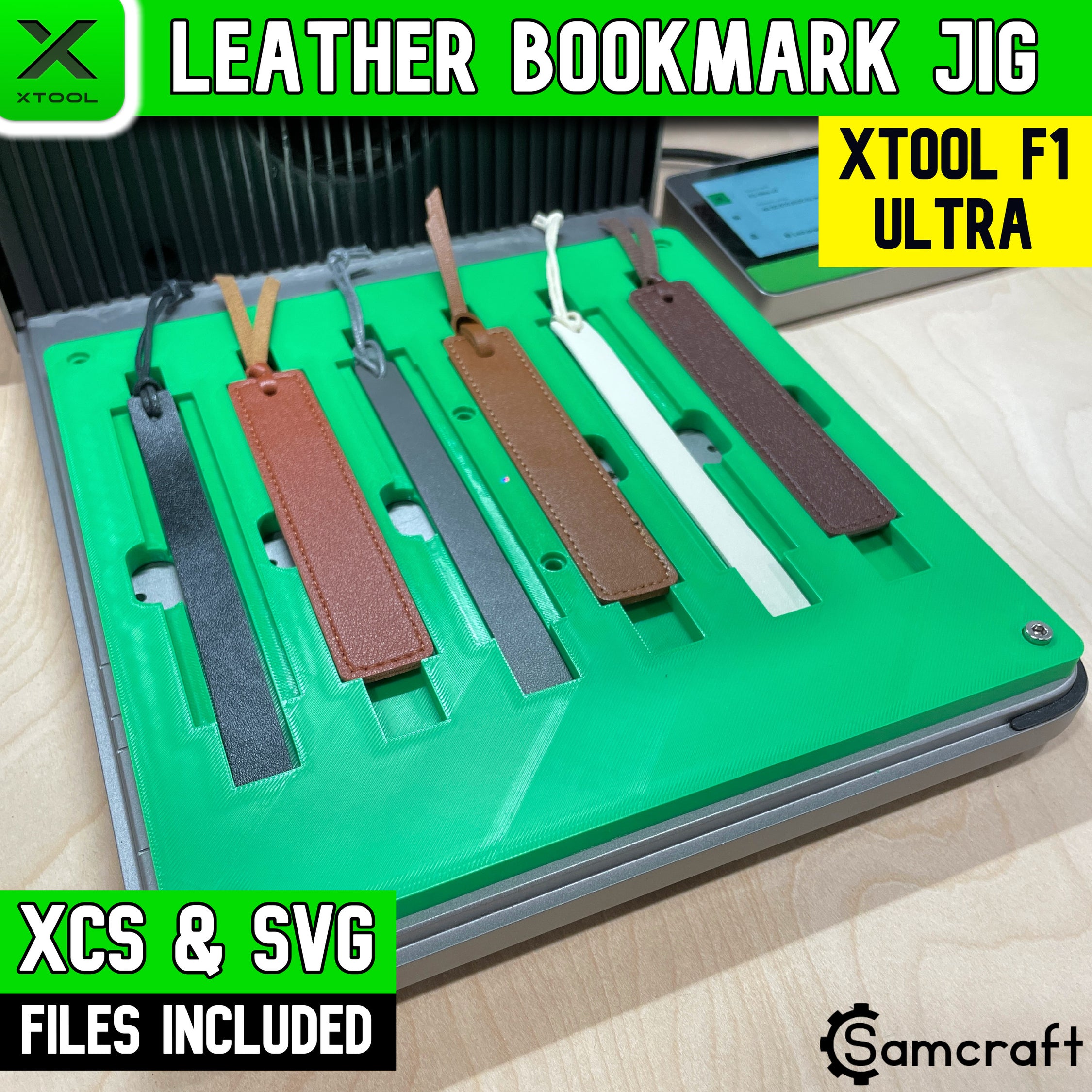 Samcraft Laser Accessories, Jigs & Fixtures for Engraving & Cutting